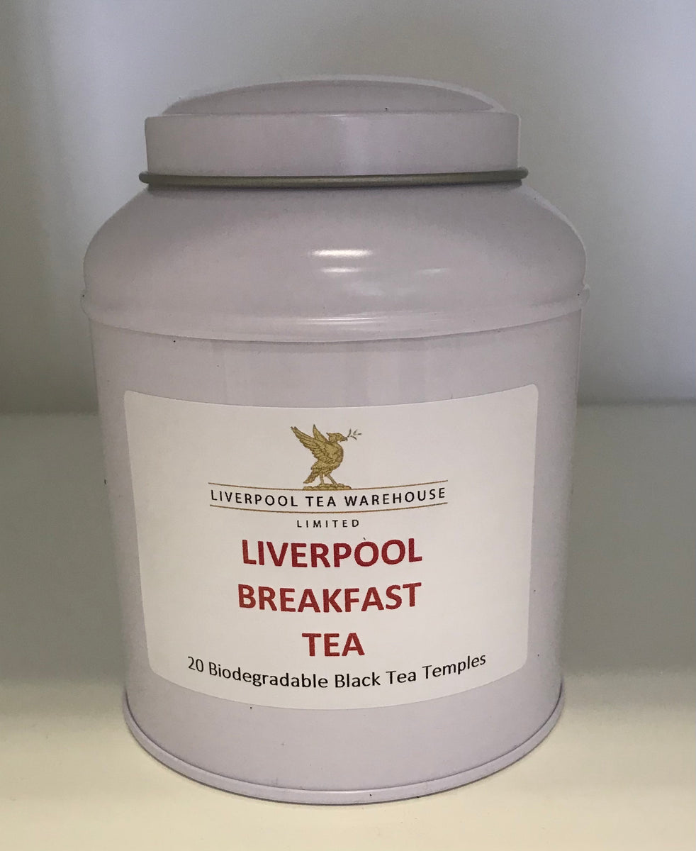 Liverpool Breakfast Tea Temples Tin – Liverpool Tea Warehouse