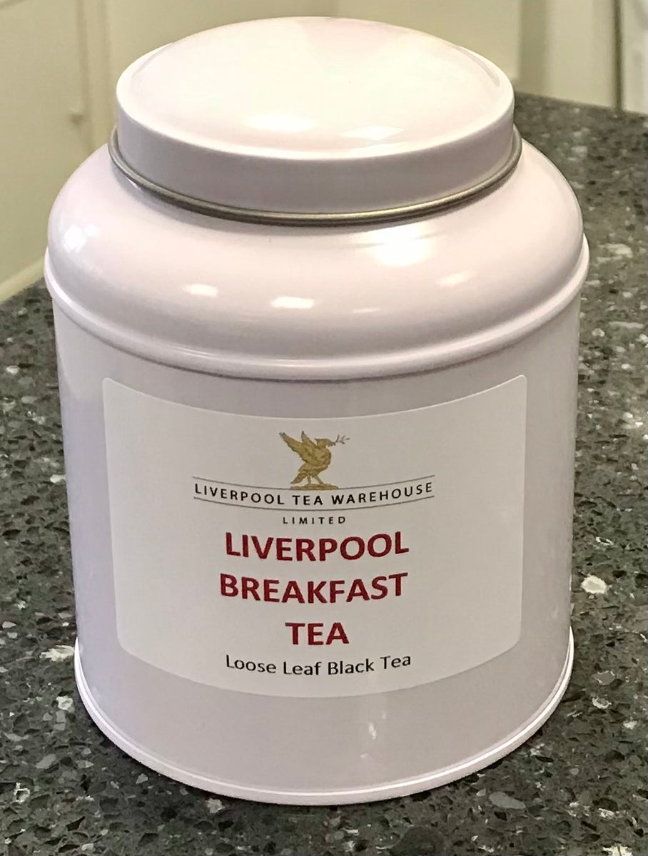 Liverpool Breakfast Tea Tin – Liverpool Tea Warehouse